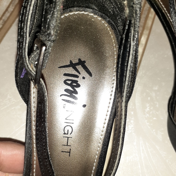 FIONA NIGHT | Shoes | Fiona Night Black 3 Inch High Heels | Poshmark